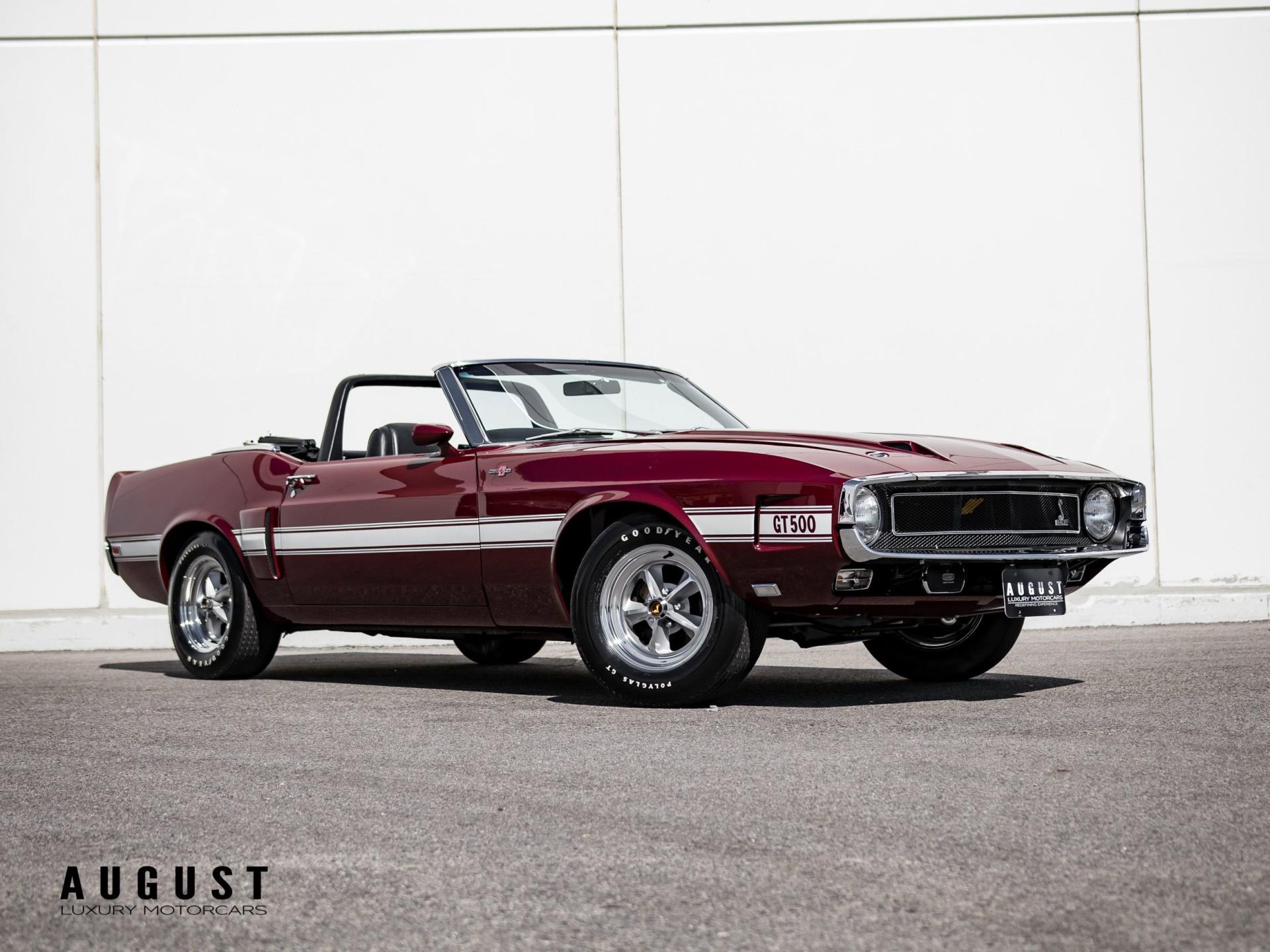 Used 1969 SHELBY GT500 Restored For Sale (Sold) | August Luxury ...