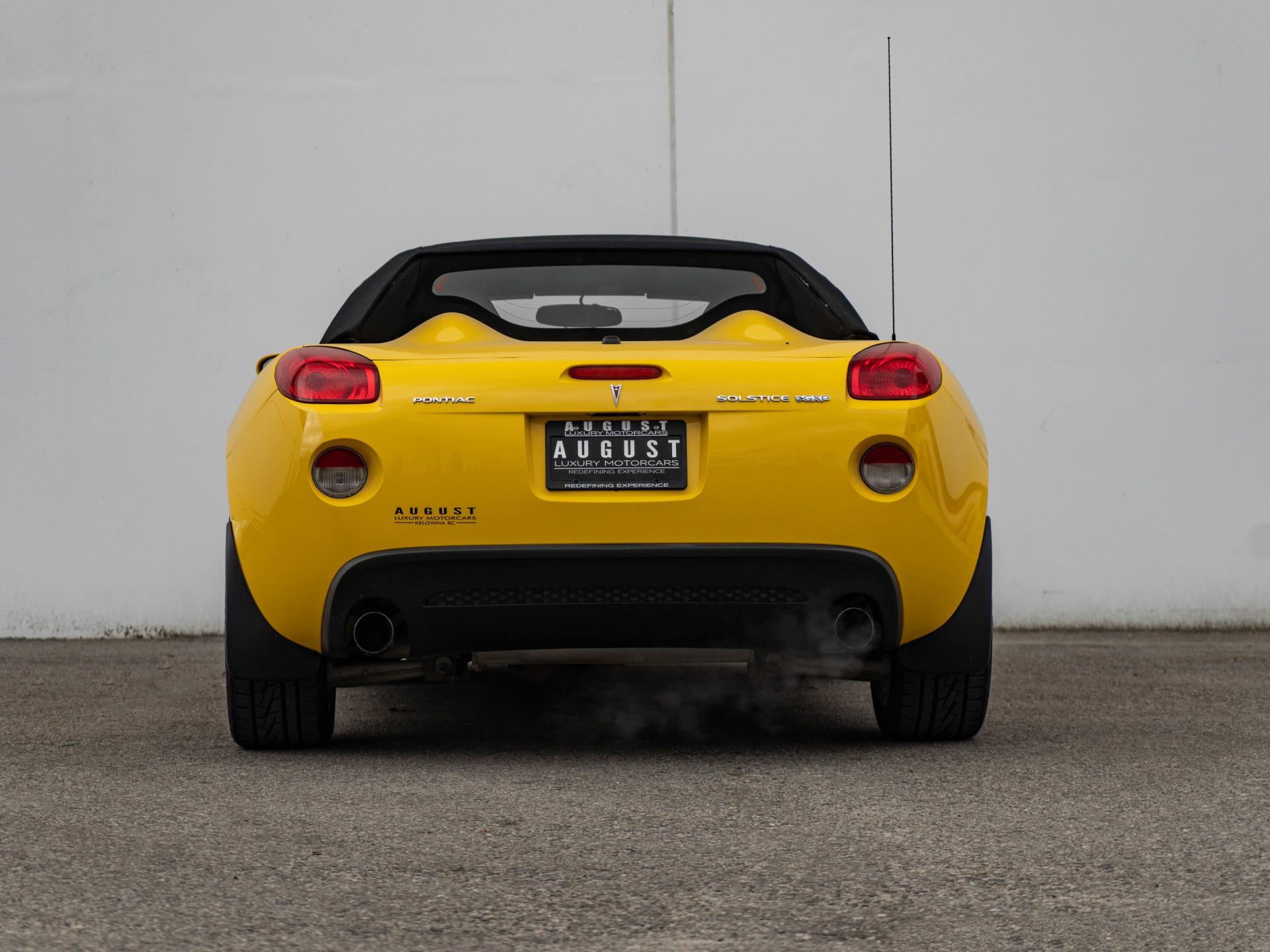 Pontiac Solstice Gxp Specs