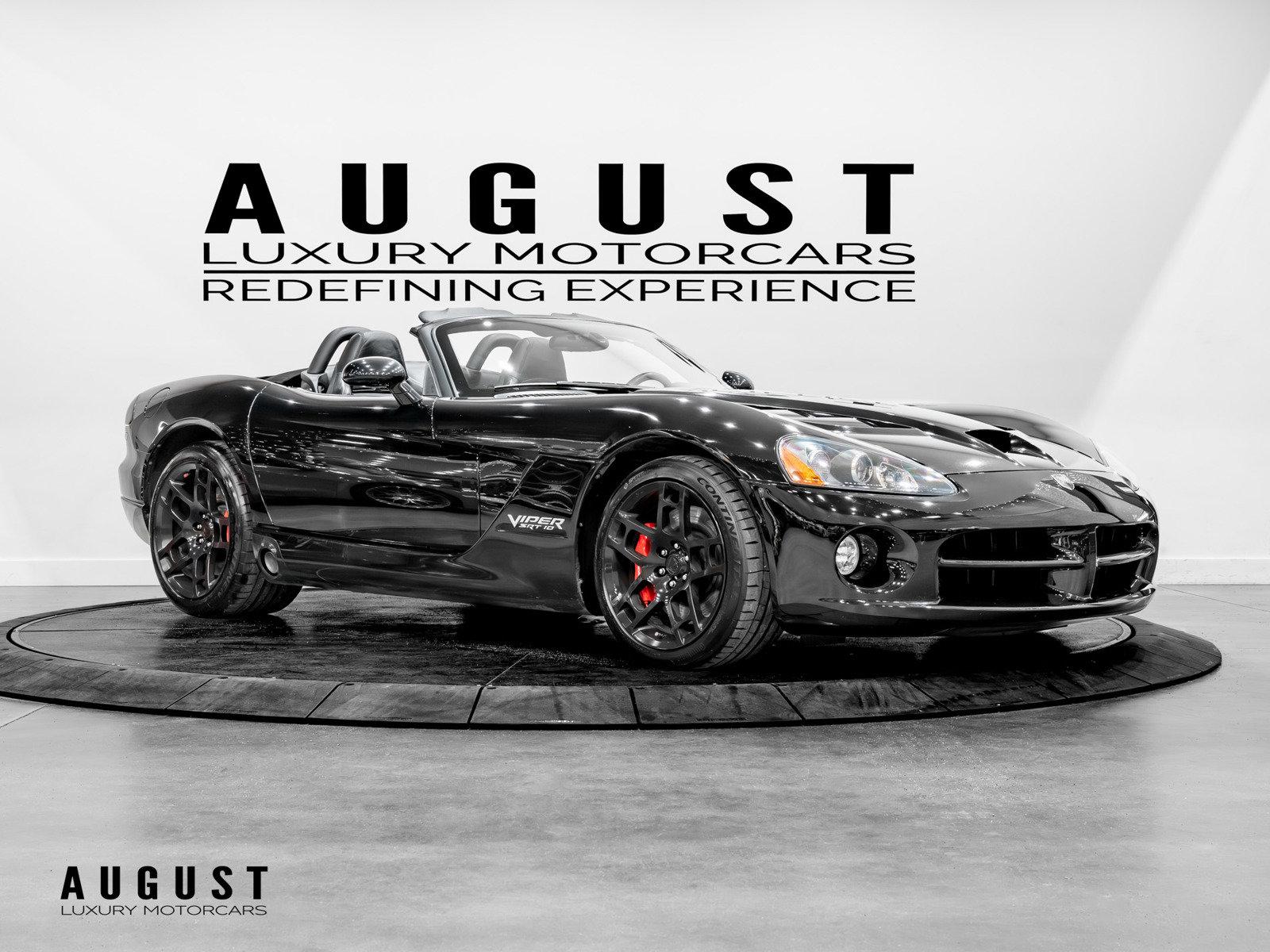 Used 2008 Dodge Viper SRT10 Convertible For Sale (Sold) | August Luxury ...