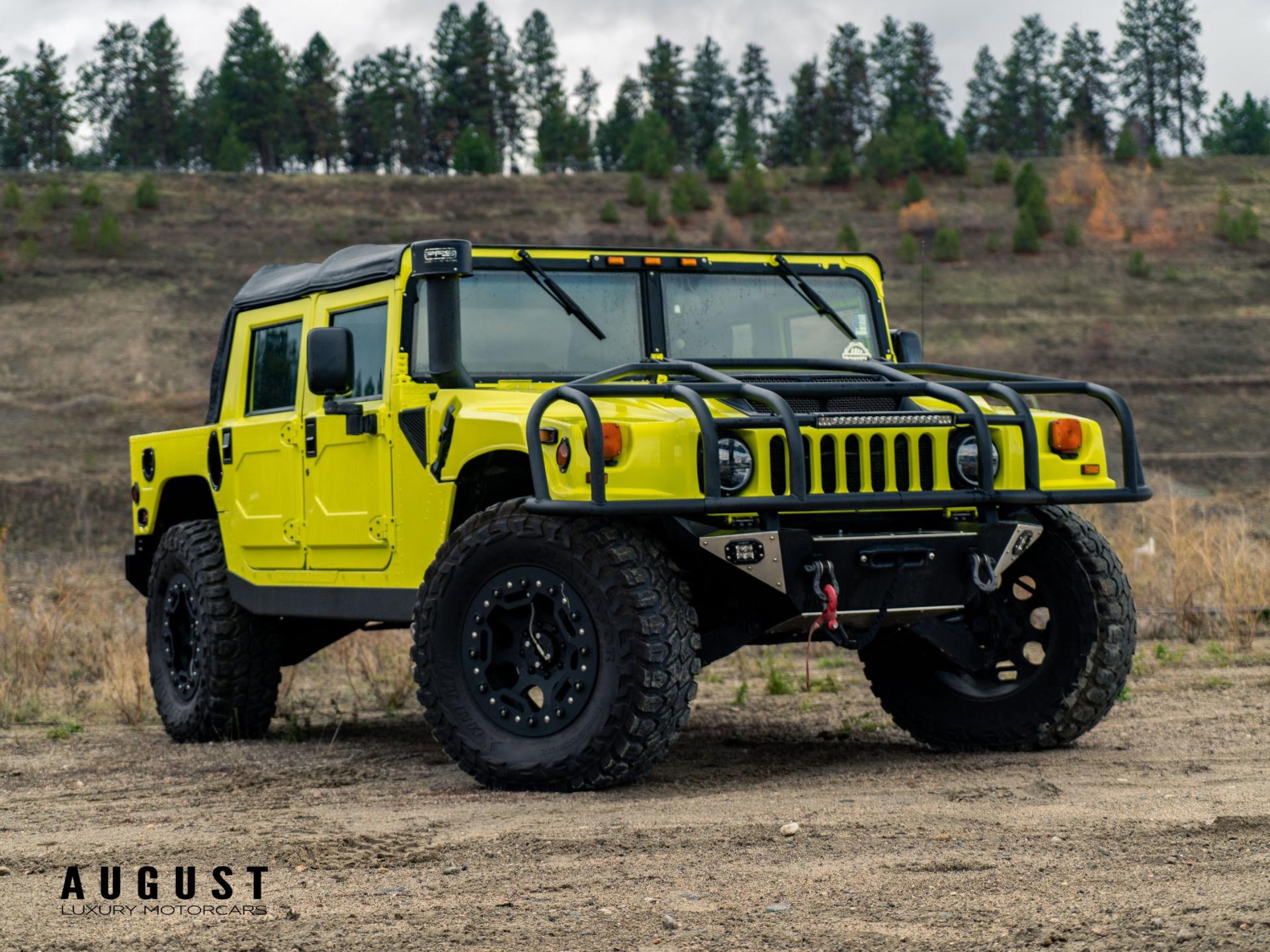 Used 2000 AM General Hummer Open Top - Predator Build For Sale (Sold ...