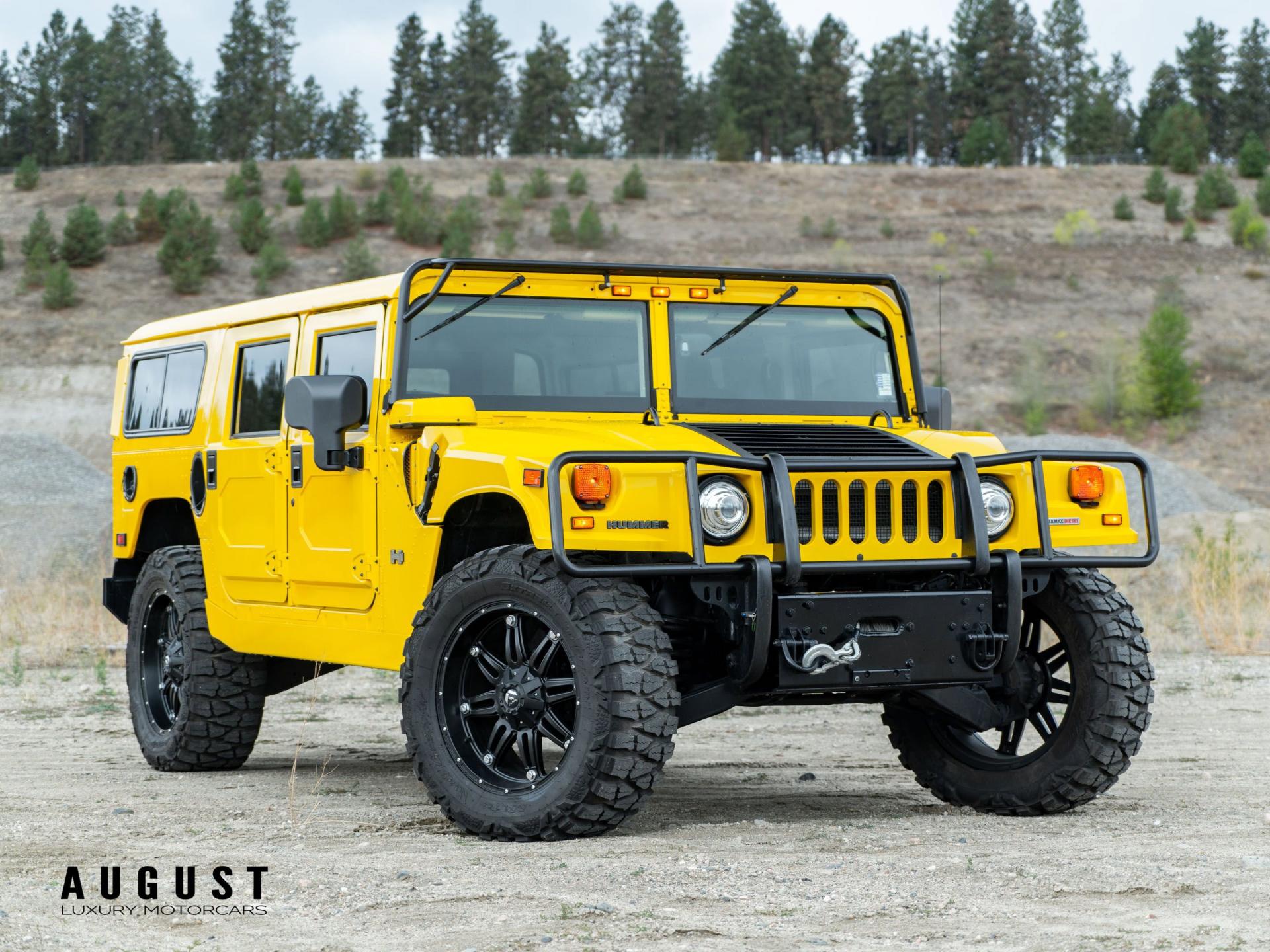 Hummer H1 Alpha Yellow