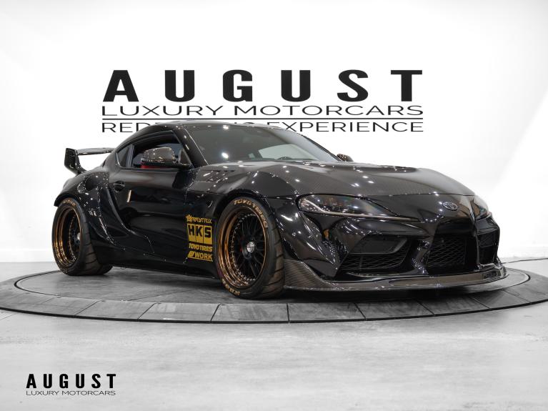 Black Widebody Toyota Supra
