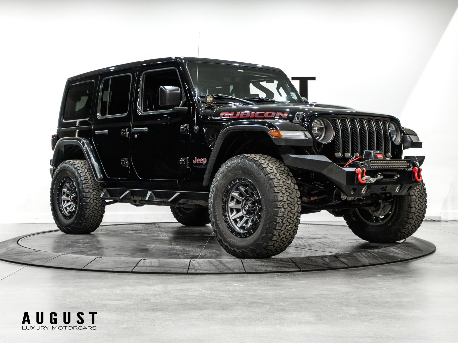 Used 2019 Jeep Wrangler Unlimited Rubicon Off Road Accessories For Sale ...