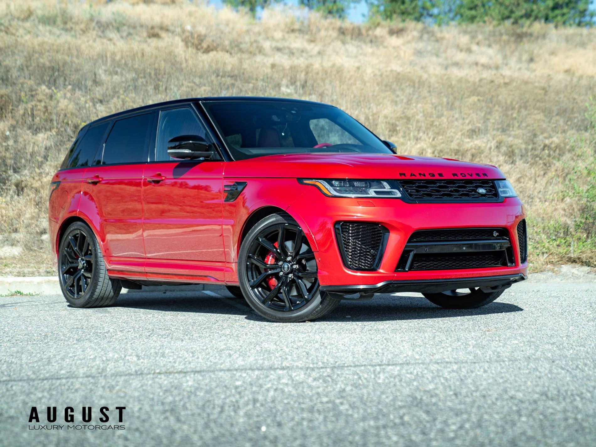 Used 2019 Land Rover Range Rover Sport SVR V8 For Sale (Sold) | August ...